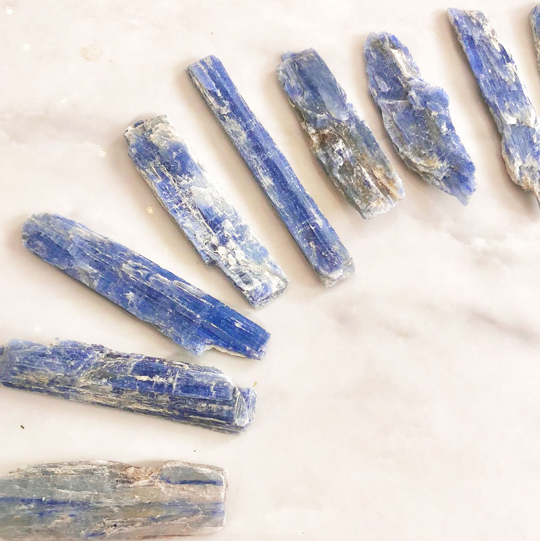 Blauwe Kyaniet Kristal 3-4 inch Ruwe Helende Kristallen - Etsy Nederland