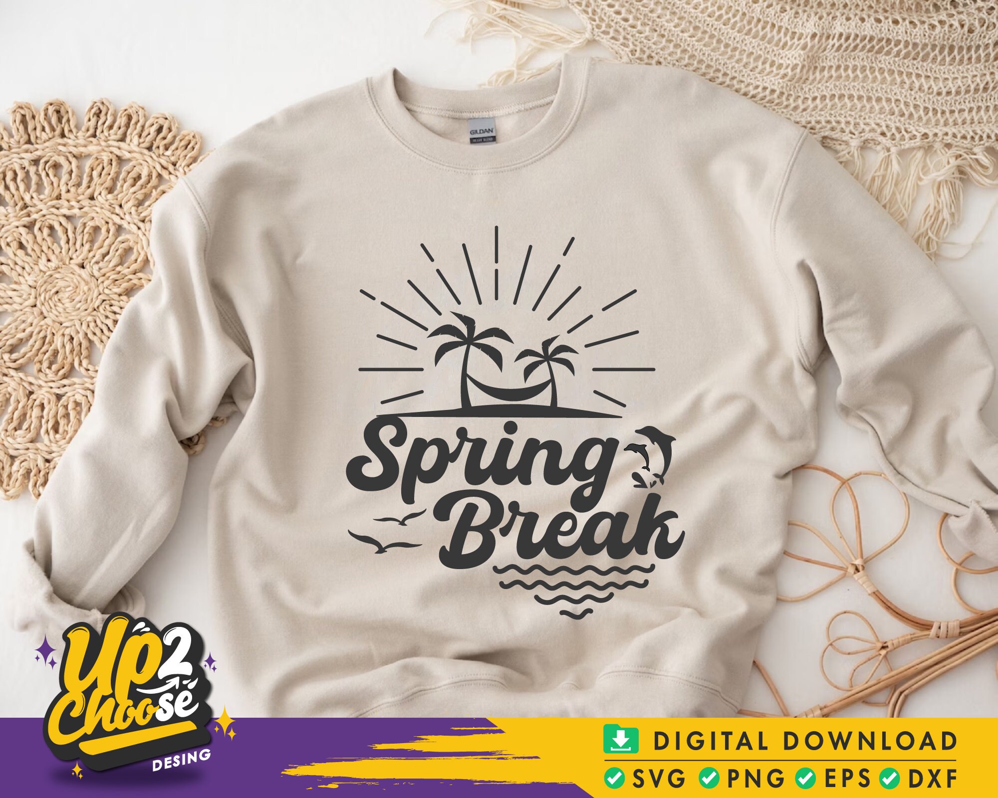 Spring Break Svg, Spring Break Squad Svg, Spring Svg, Friends Trip Svg ...