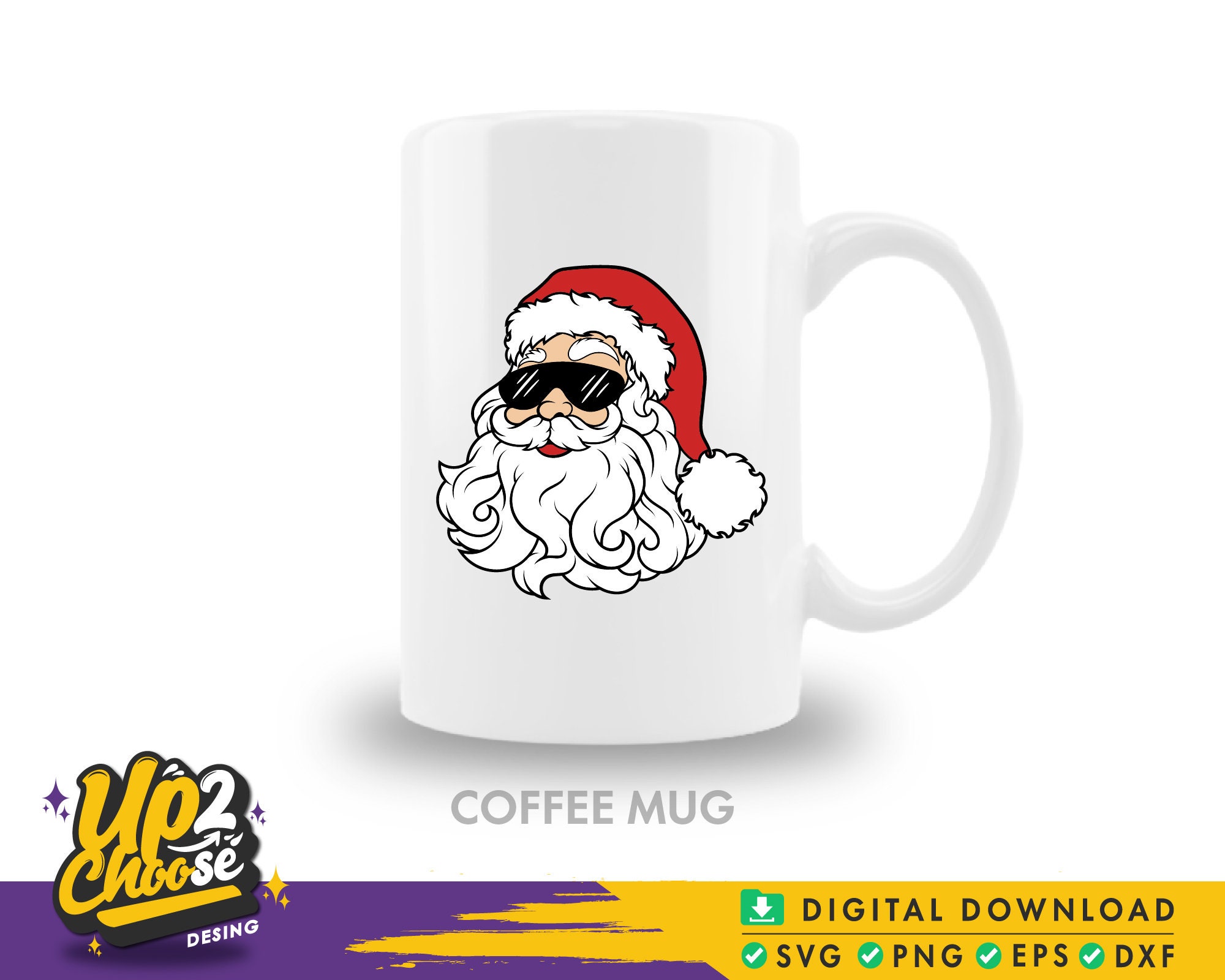 Santa Face SVG, Santa Claus SVG, Funny Santa SVG, Funny Christma Svg ...