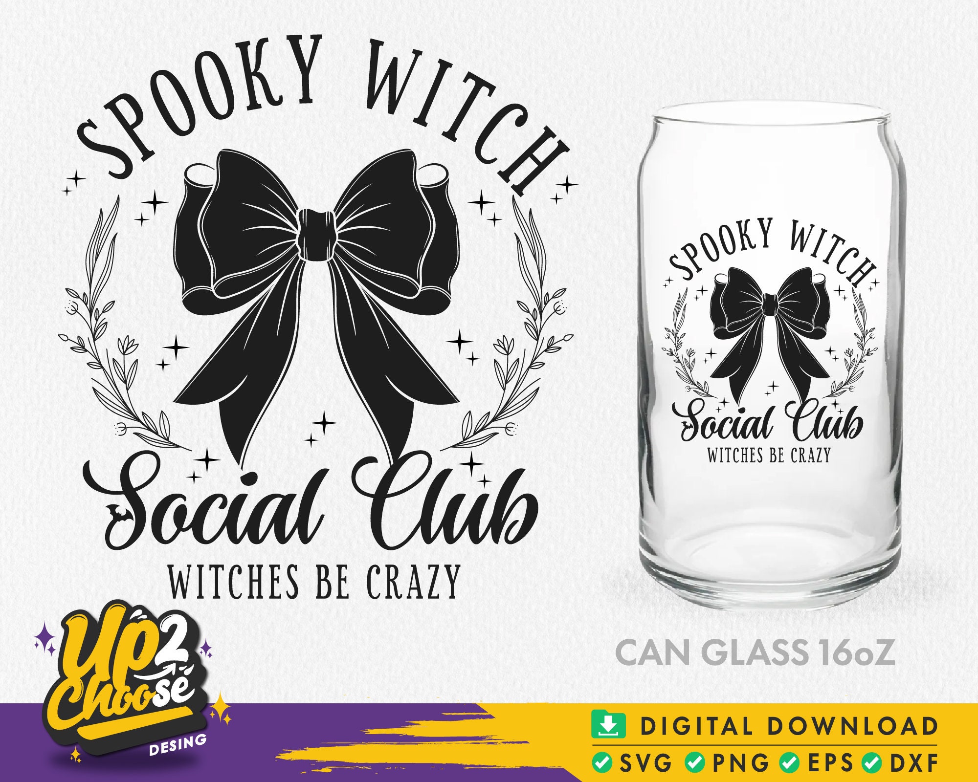 Spooky Witch Social Club Svg, Retro Halloween Svg , Halloween Shirt Svg ...
