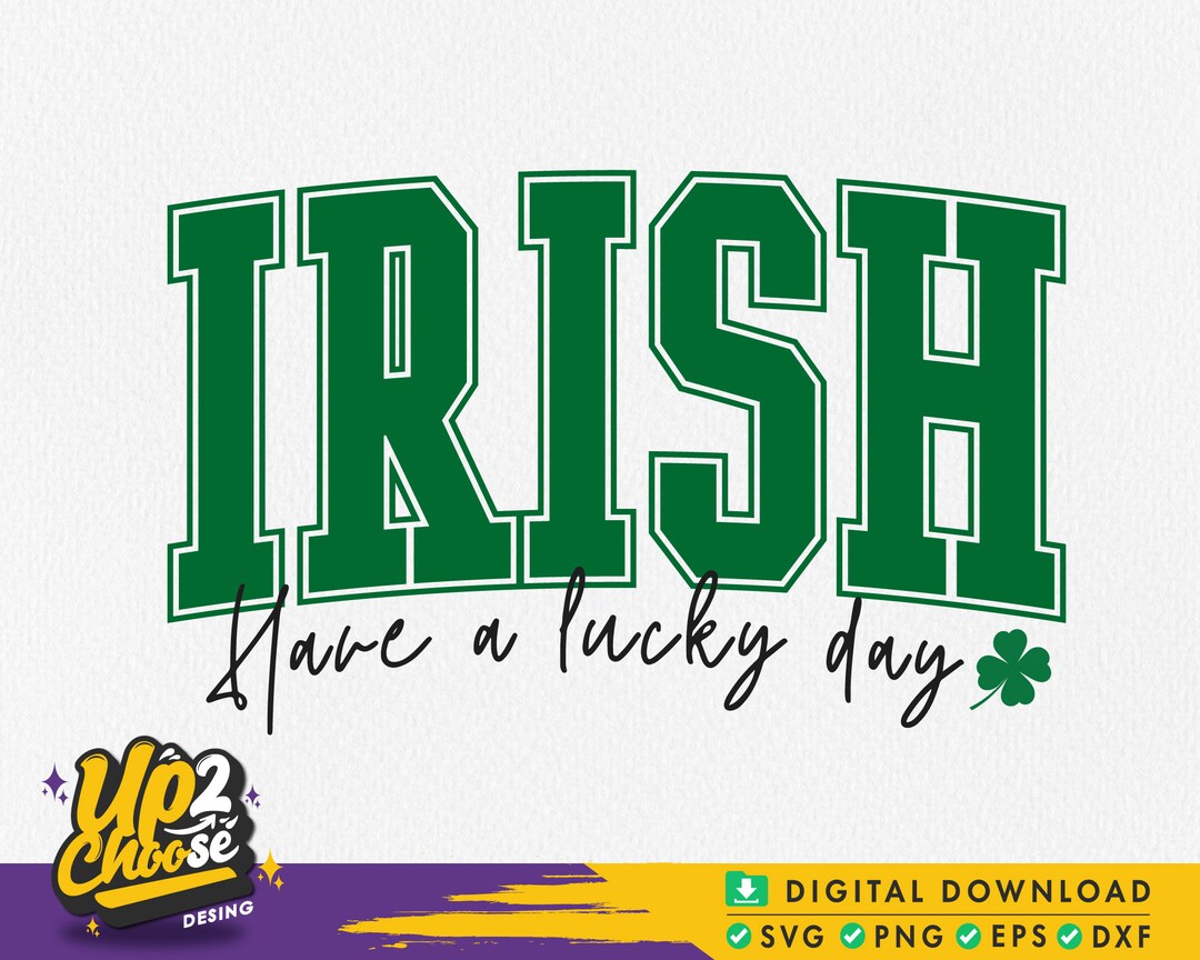 Irish Svg, Lucky Svg, St Patricks Day Svg, Irish Png, St Patricks Shirt ...