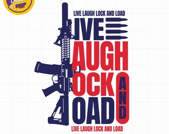 Lock and Load Svg - Etsy