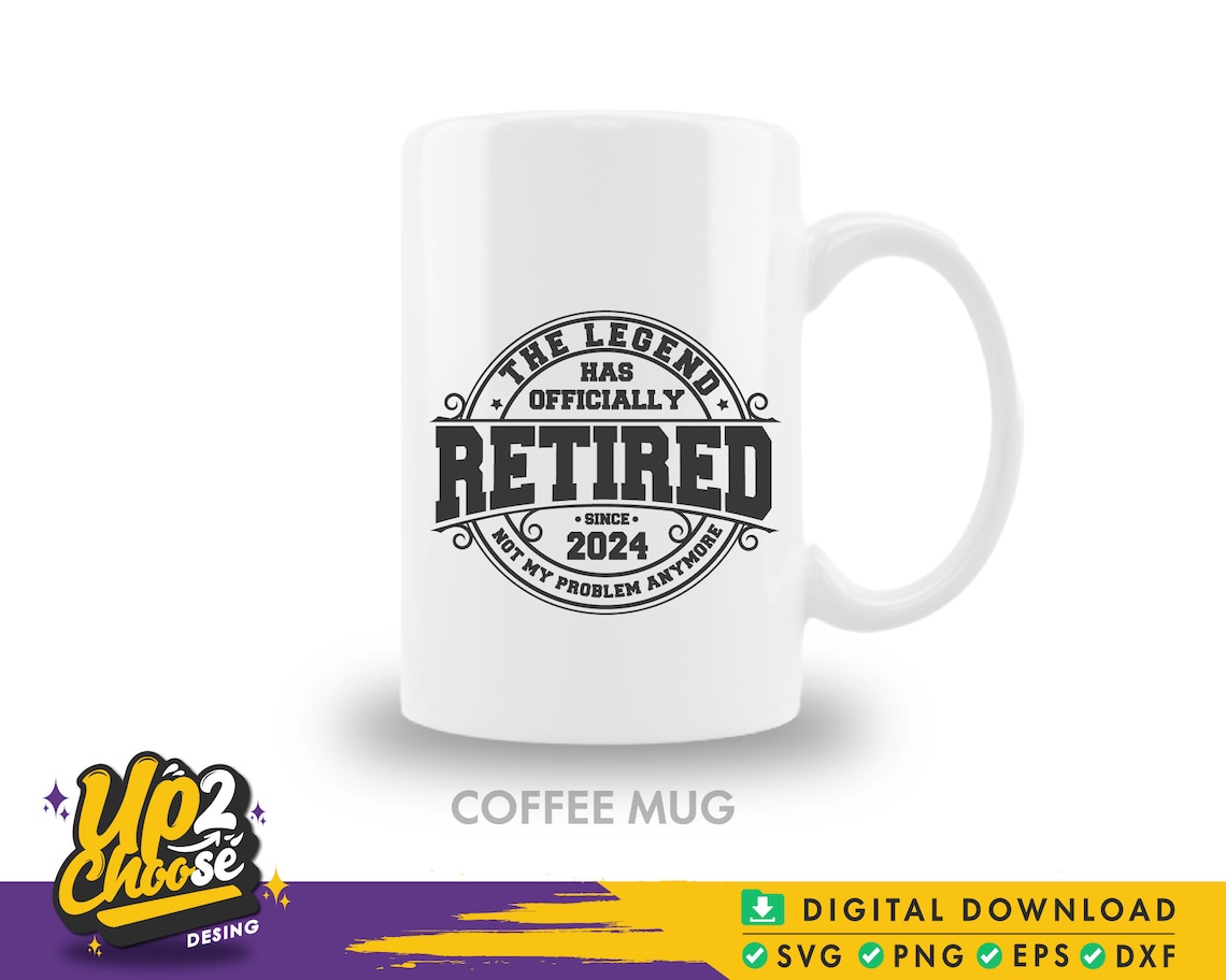 The Legend Has Officially Retired 2024 Svg Retirement Svg - Etsy