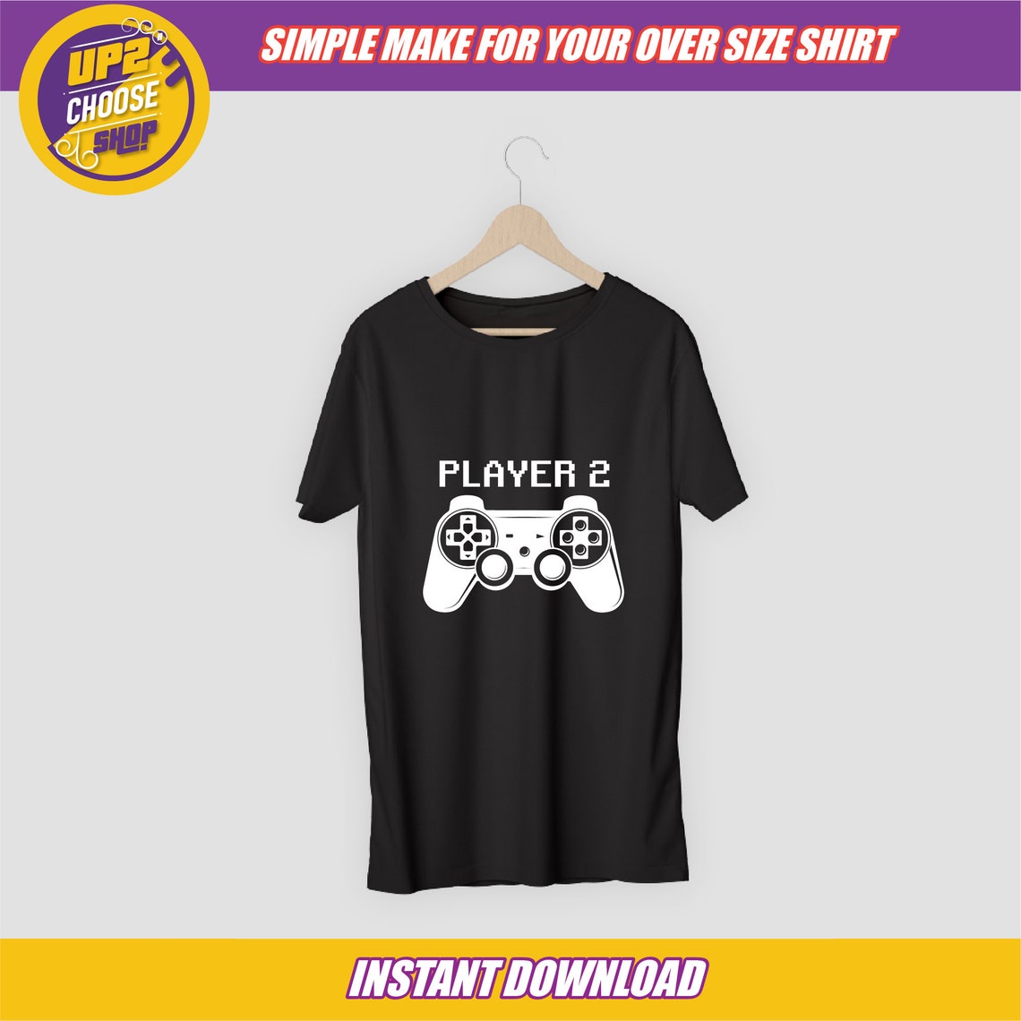 Player 1 Svg, Player 2 Svg, Game Controller Svg, First Time Dad Svg ...
