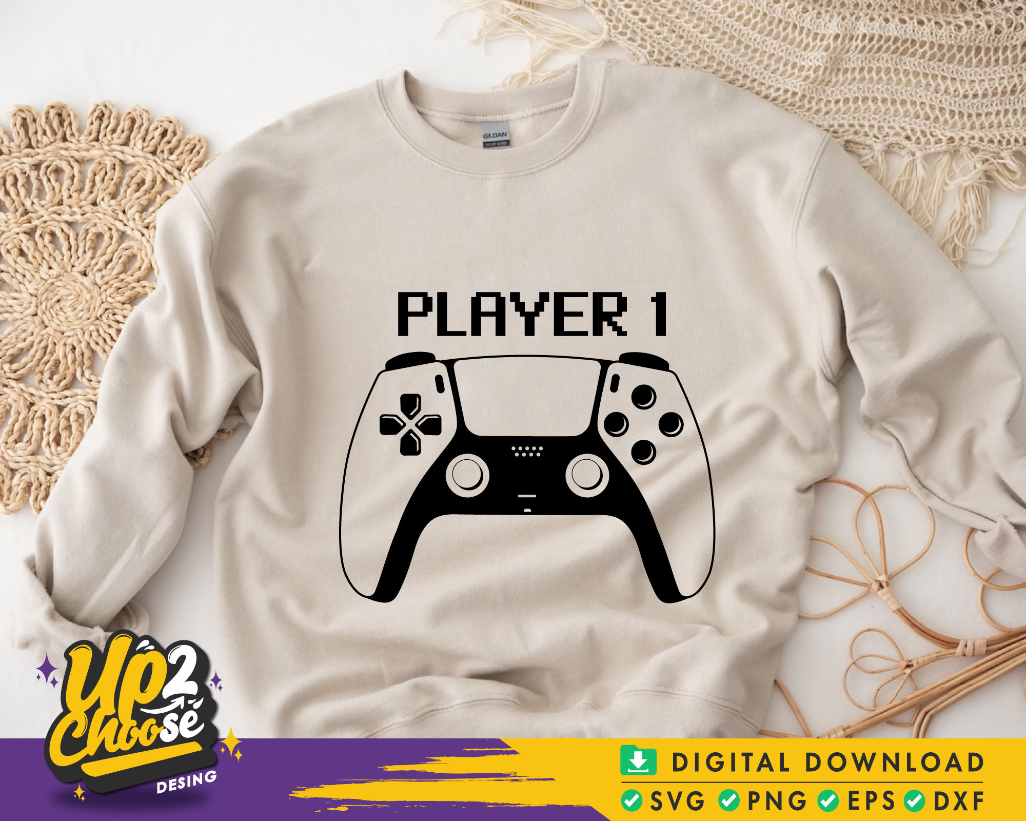 Player 1 Svg, Player 2 Svg, Game Controller Svg, Retro Game Pad Svg ...