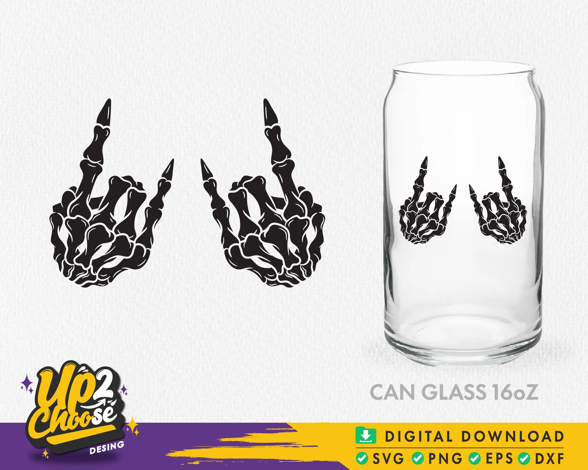 Skeleton Rock Hand Svg, Skeleton Hand Png, Skeleton Svg, Halloween SVG ...
