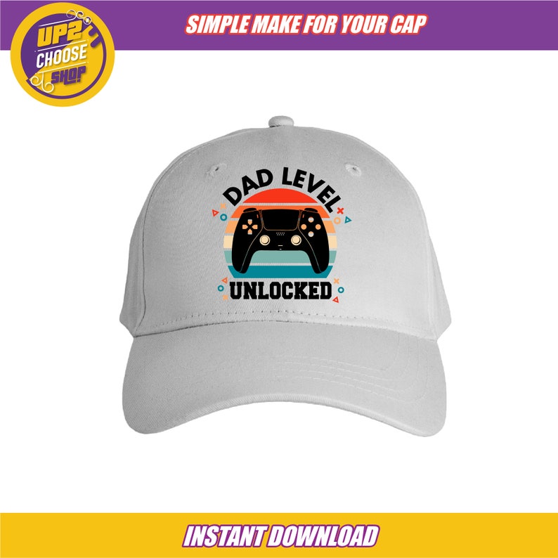 Dad Level Unlocked Svg Game Controller Svg First Time Dad - Etsy