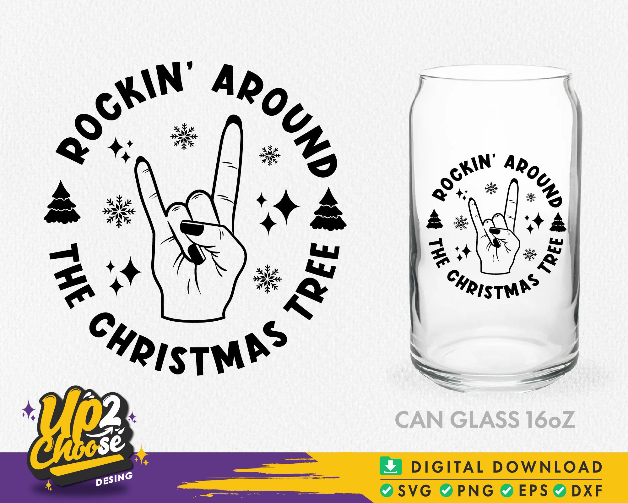 Rockin' Around the Christmas Tree Svg Christmas Funny - Etsy