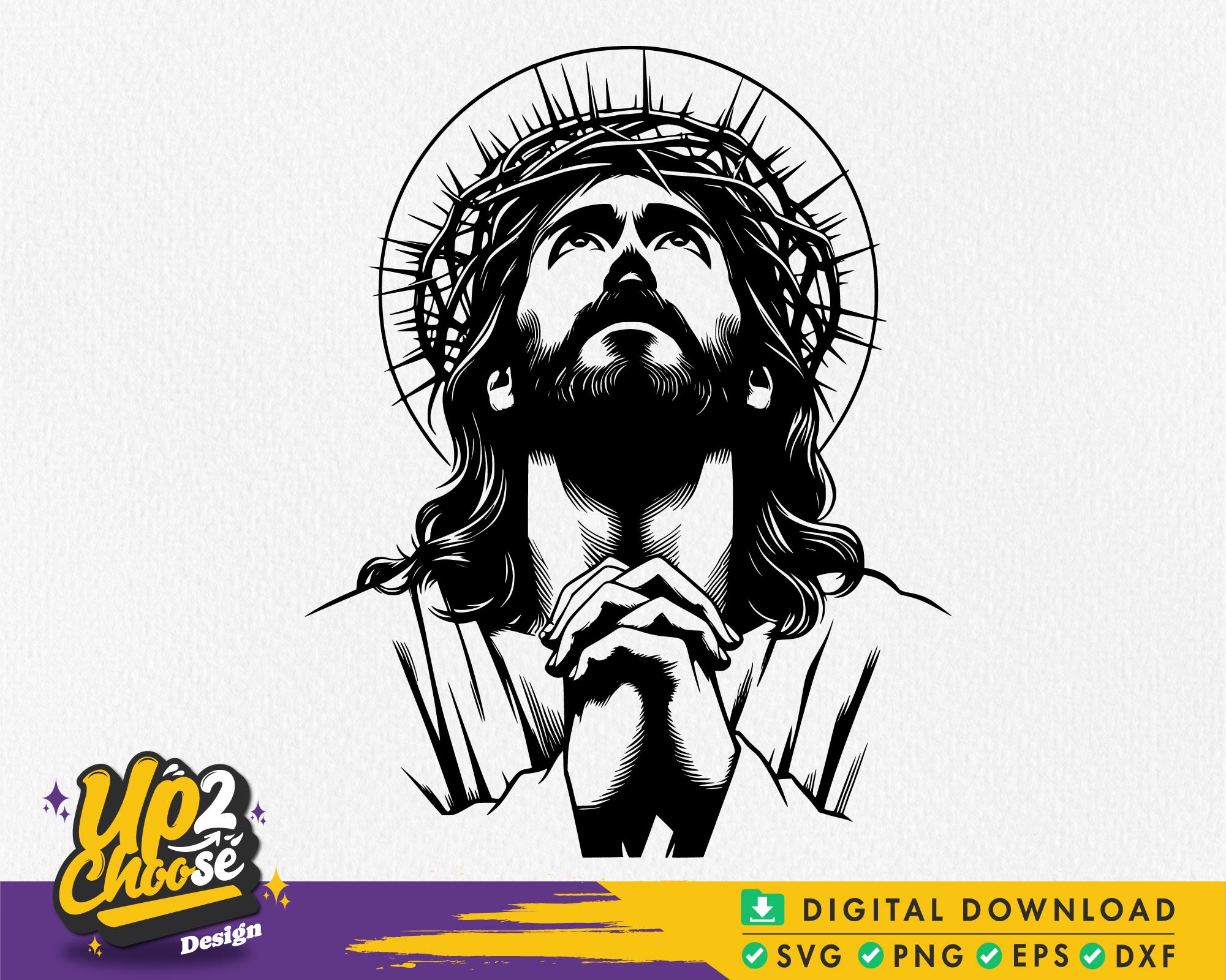 Jesus Christian Svg, Blessed Svg, Faith Svg, Christian Svg, Religious ...