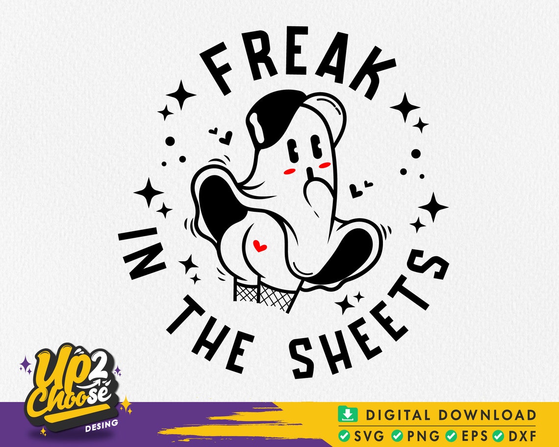 Freak in the Sheets Svg Halloween Svg Halloween Vibes Cut - Etsy