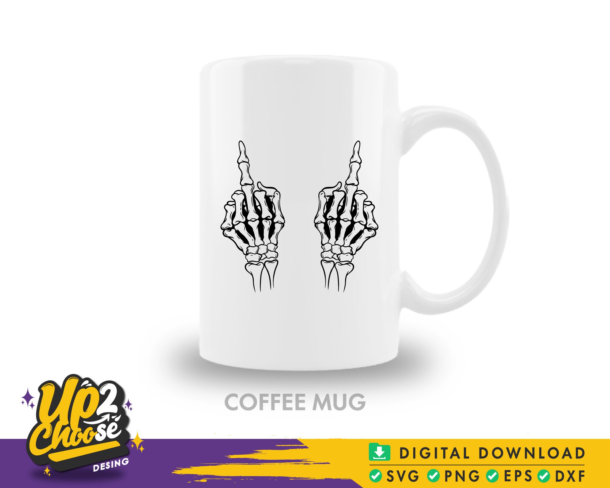 Middle Finger Skeleton Svg Skeleton Hand Png Skeleton Svg - Etsy