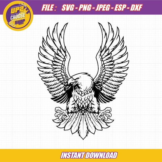 Bald Eagle Svg American Bald Eagle Svg American Eagle Svg - Etsy India