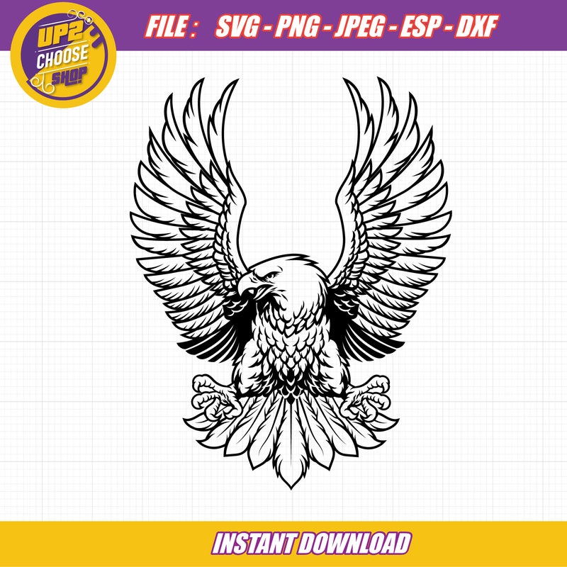 American Eagle Svg - Etsy