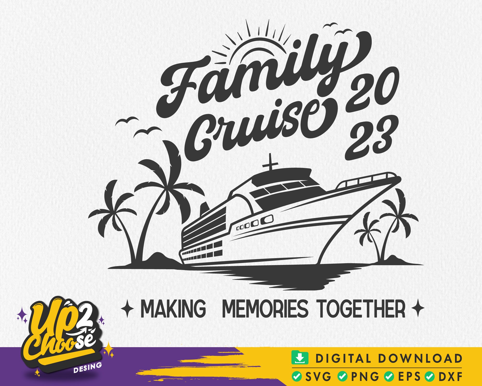 Family Cruise 2023 Svg, Family Cruise Svg, Cruise Squad Svg, Friends ...