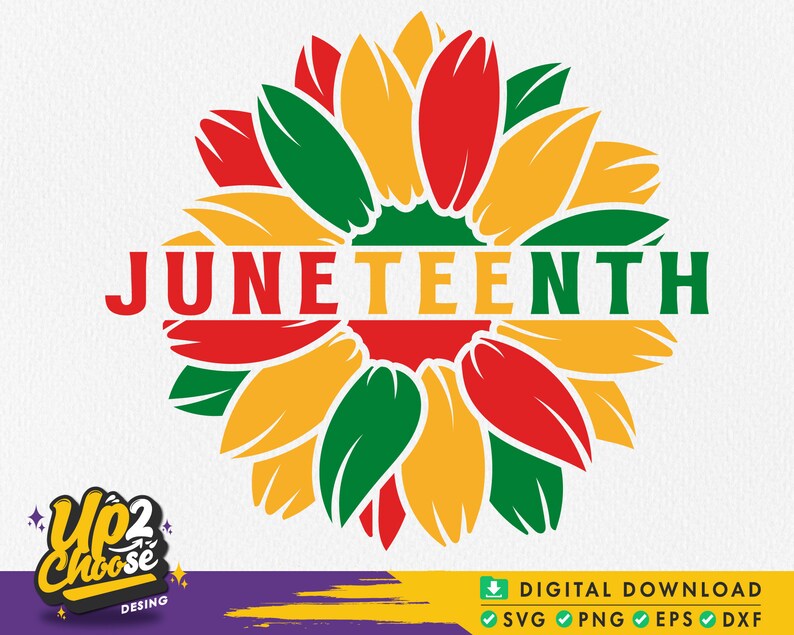 Juneteenth Sunflower Svg, Juneteenth Svg, Juneteenth Girl Svg, Freedom ...