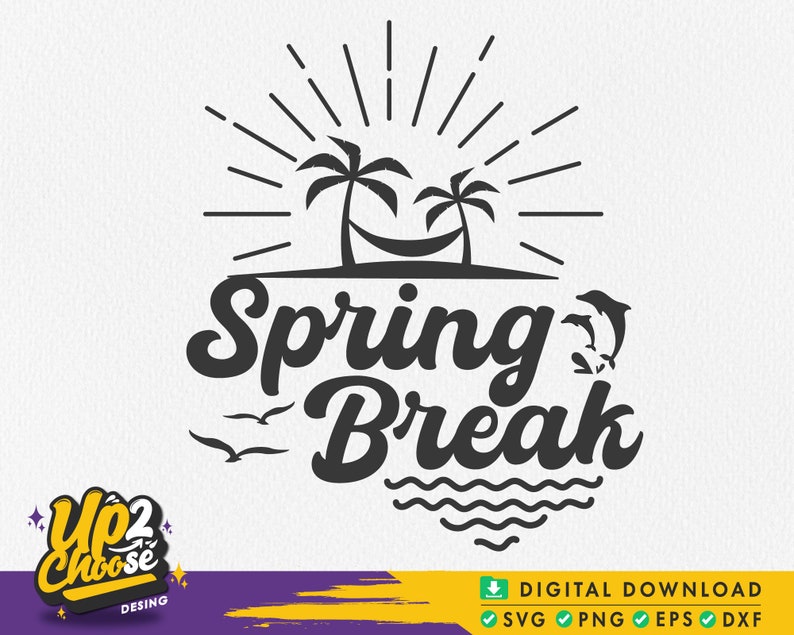 Spring Break Svg, Spring Break Squad Svg, Spring Svg, Friends Trip Svg ...