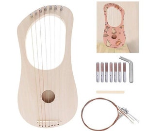 7 String Lyre - Etsy