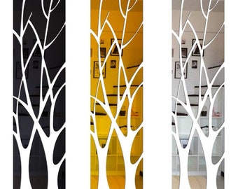 Wall Decal Mirror | Etsy