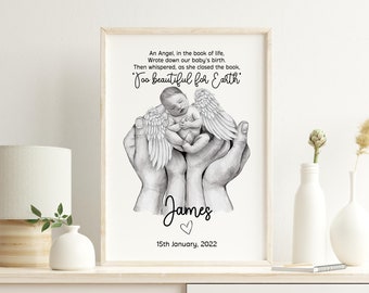 Angel Baby Memorial | Etsy
