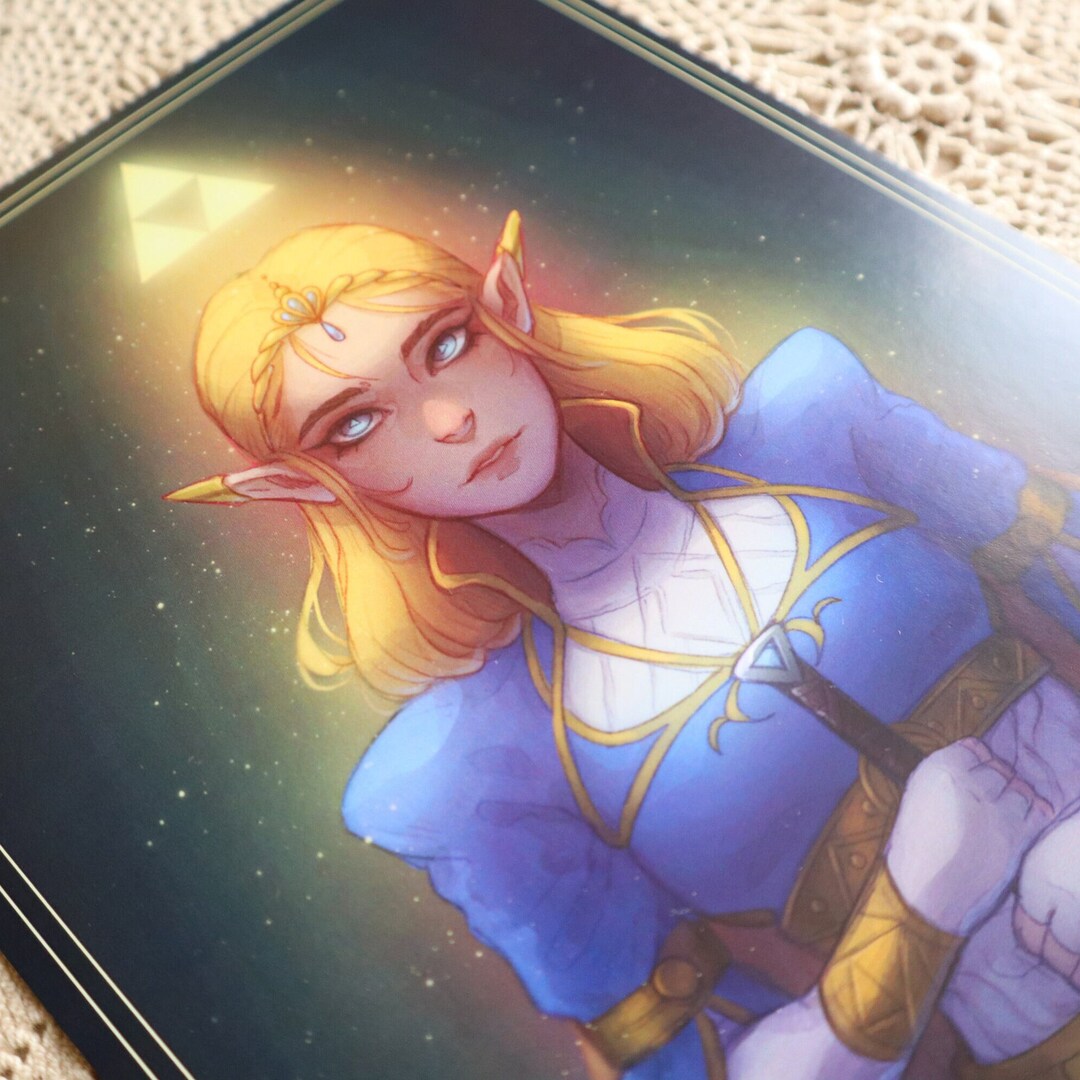 Princess Zelda Print - Etsy