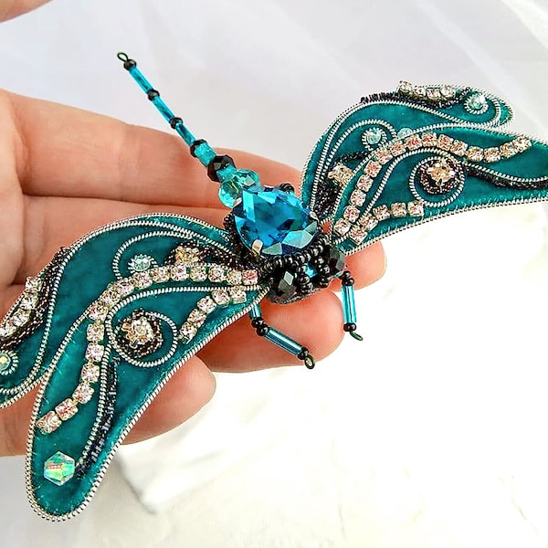 Turquoise Dragonfly - Etsy