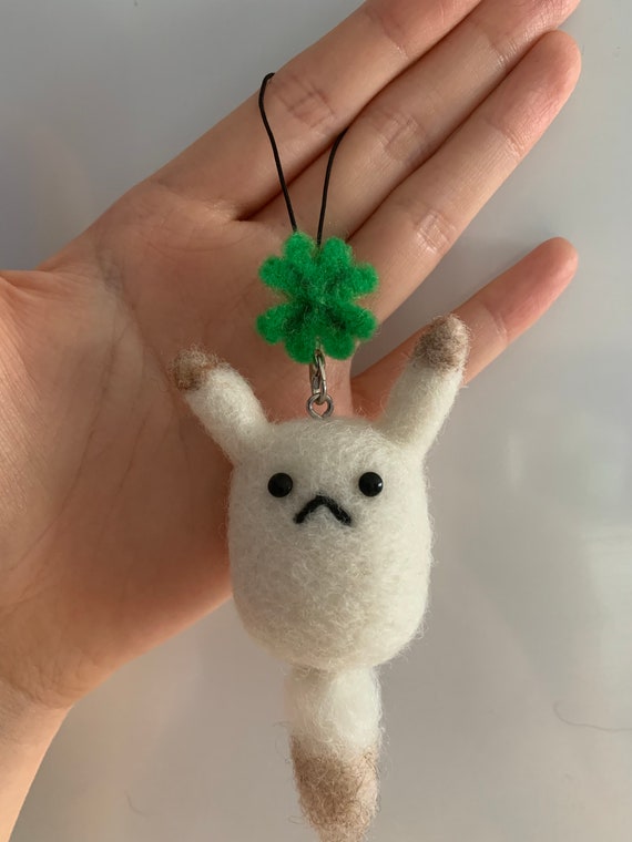 Klee's Dodoco Charm or Key Chain Needle Felt from Genshin | Etsy