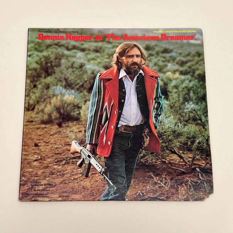 The American Dreamer Vinyl, Dennis Hopper 1971 - Etsy