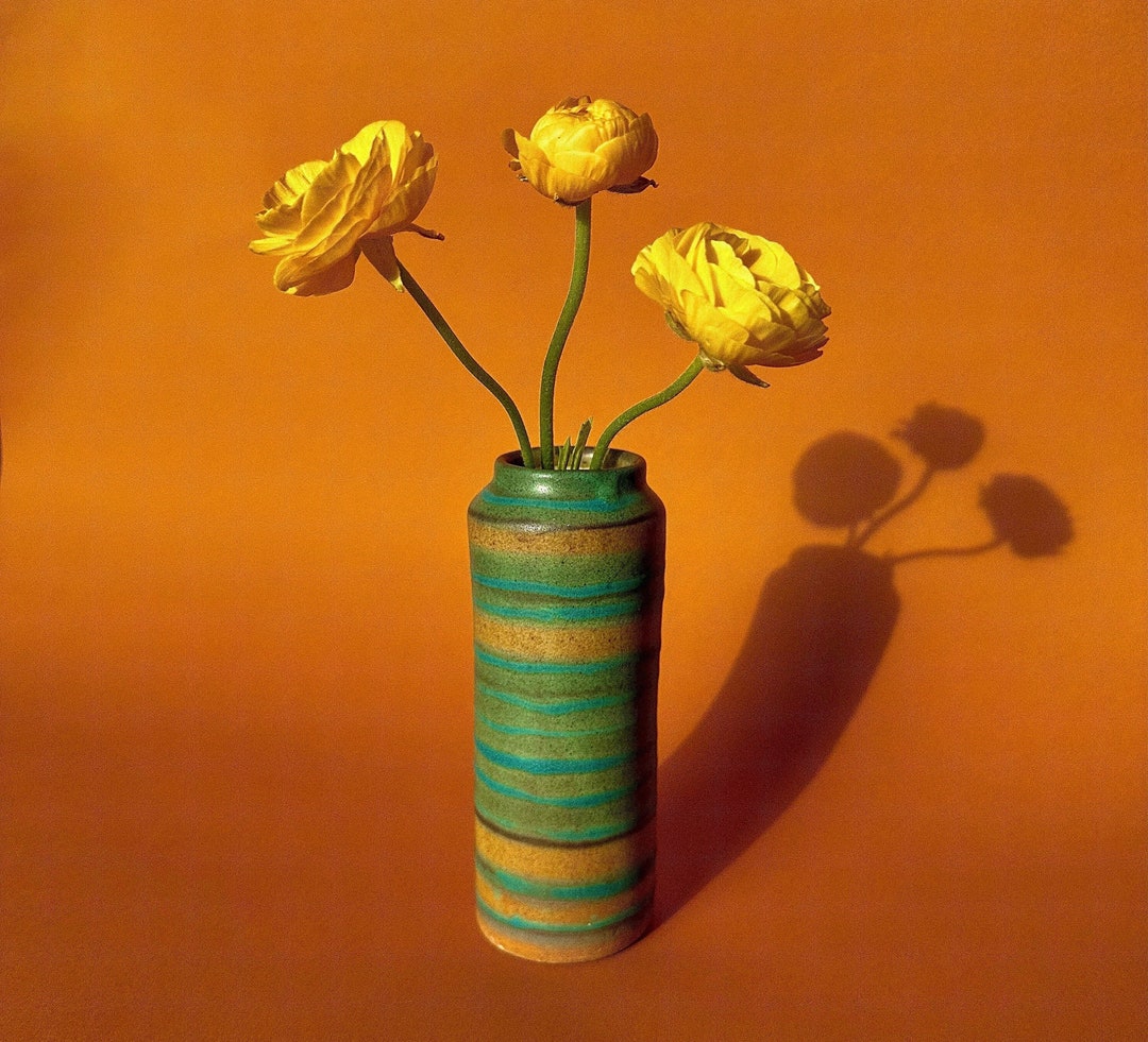 Rare Glidden Pottery Fong Chow Vase 4019 - Etsy