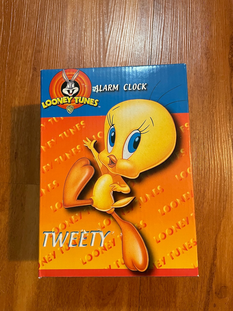 Vintage Tweety Bird Alarm Clock Tweety Bird Looney Tunes - Etsy