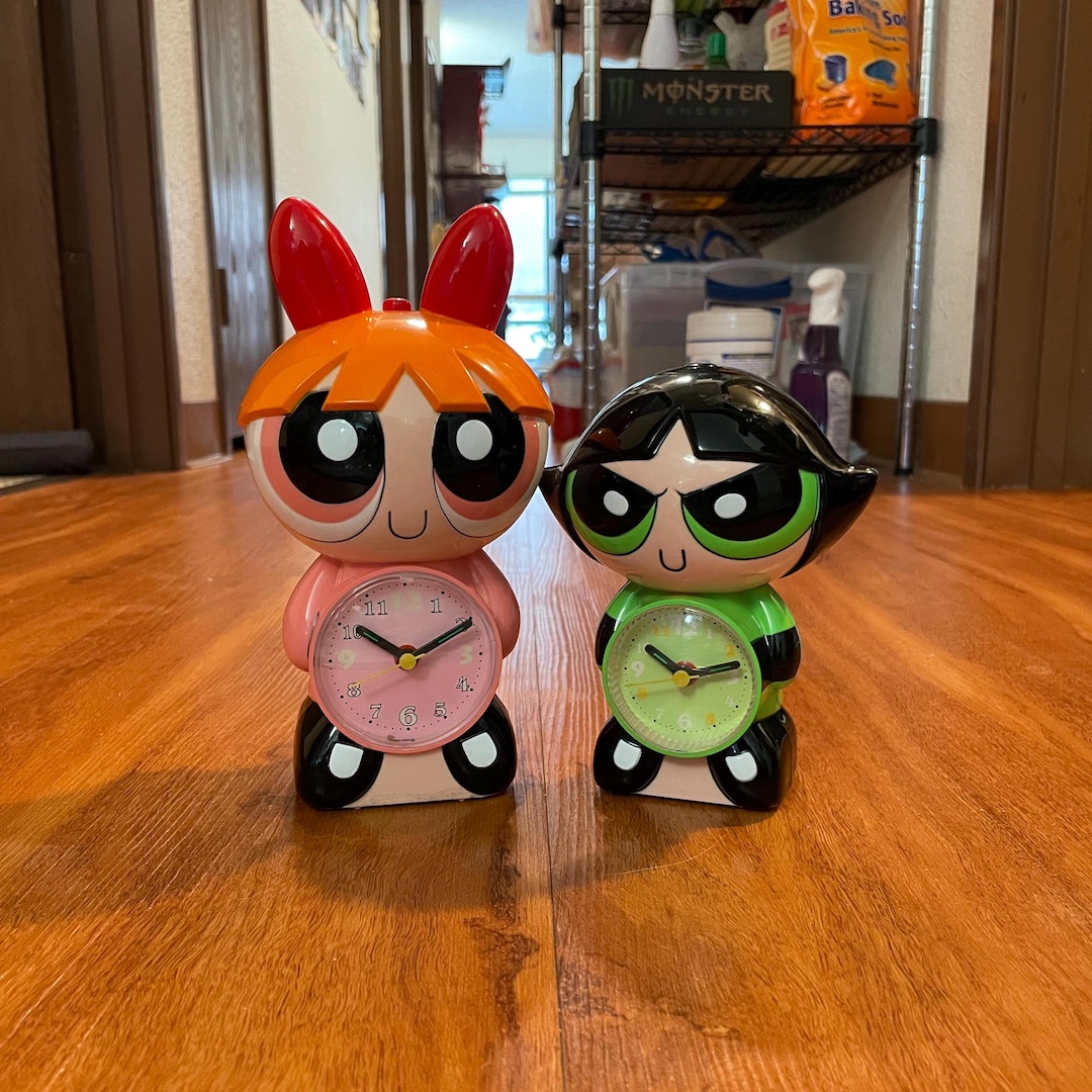 Vintage Powerpuff Girls Alarm Clock, Powerpuff Girls, the Powerpuff ...