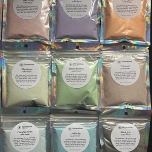 Assortment of Blowing Powders | Sachet Powders | Ritual Powders ...