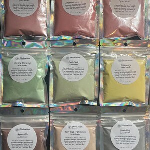 Assortment of Blowing Powders | Sachet Powders | Ritual Powders ...