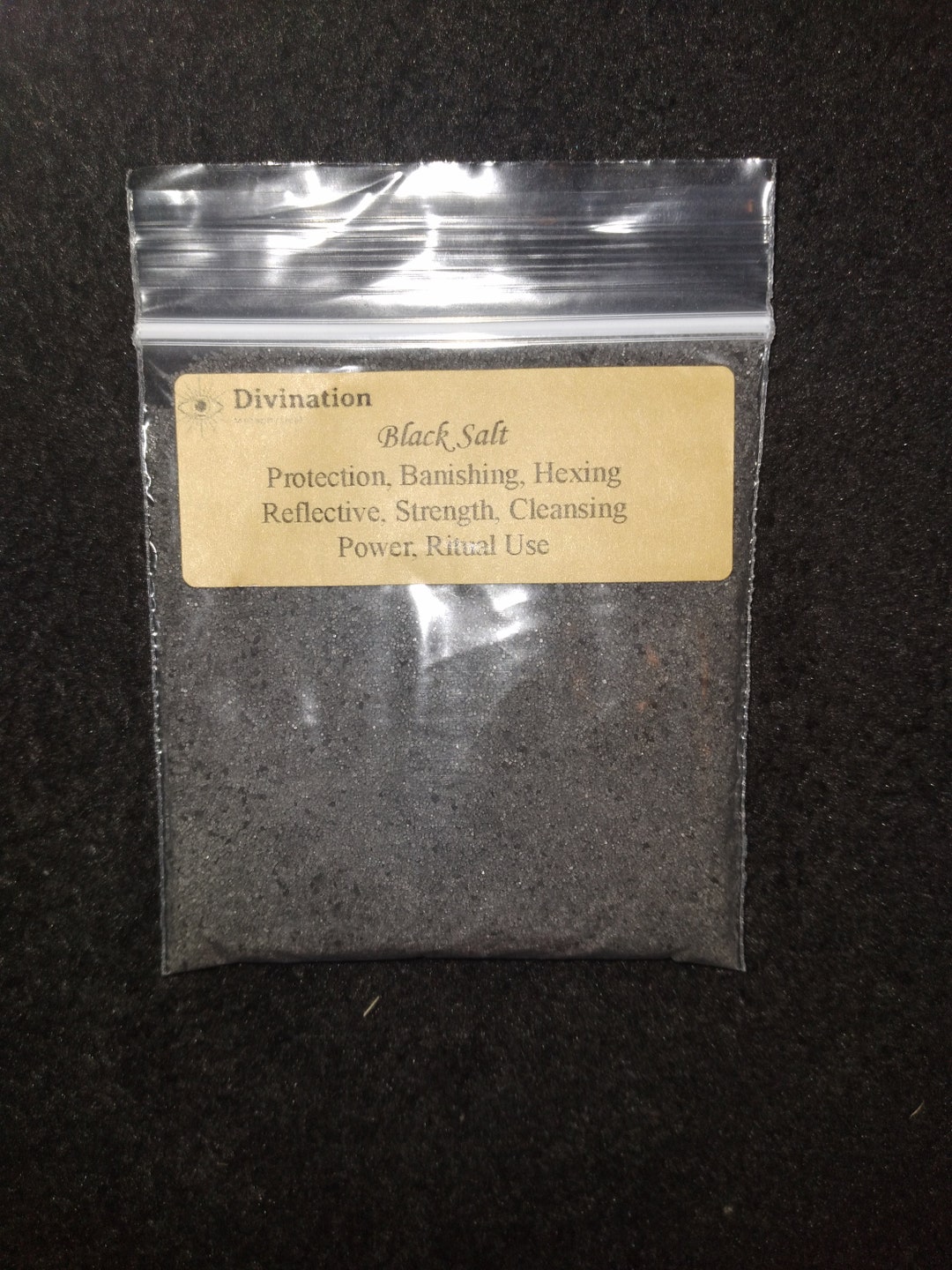Black Ritual Salt Witch's Salt Black Protection Salt - Etsy