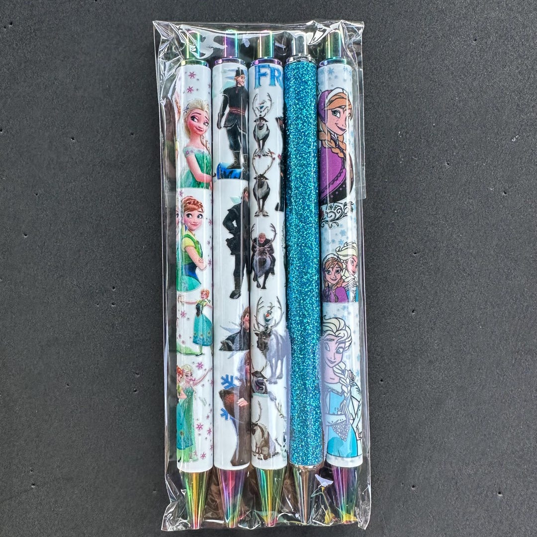 Frozen Pen Set - Etsy