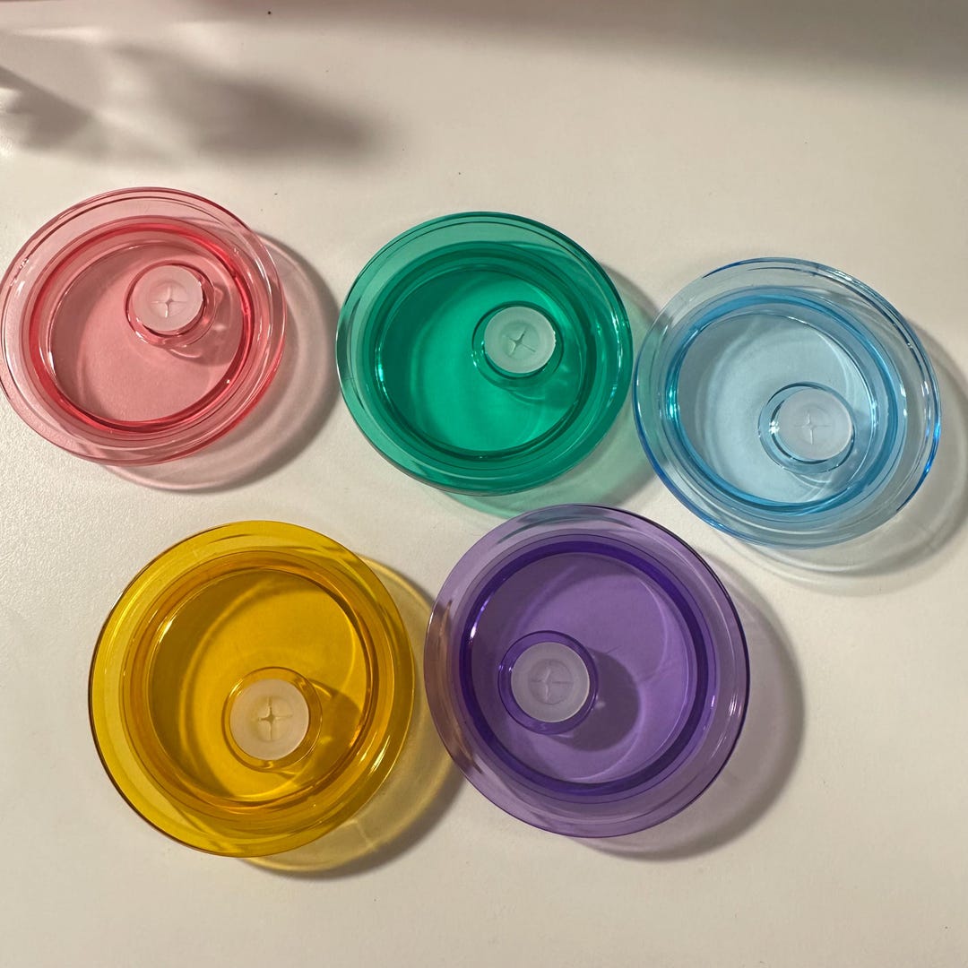 Jelly Colored Lids Add On - Etsy