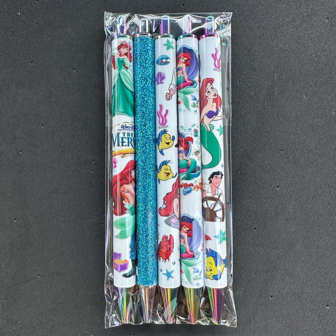The Little Mermaid Pen Set - Etsy
