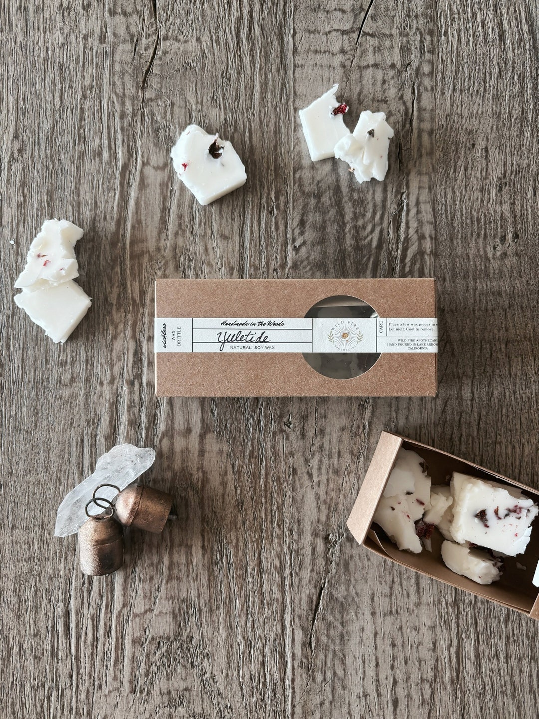 YULETIDE Wax Melts, Wax Brittle, Highly Scented in Kraft Box, Holiday ...
