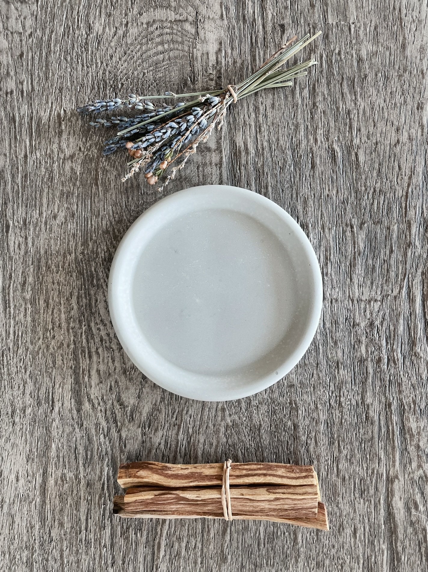 Concrete Smudge Dish for Palo Santo, Sage Stick, Incense - Etsy