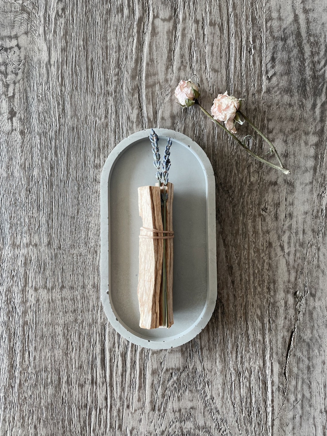 Concrete Smudge Dish for Palo Santo Sage Stick Incense - Etsy Canada