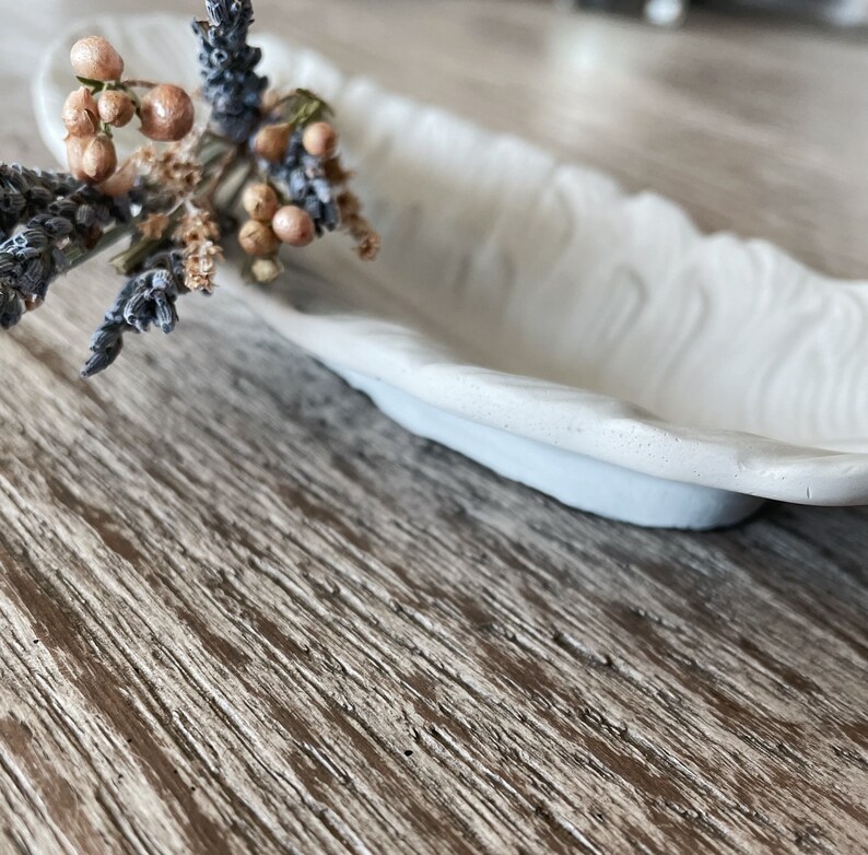 Cement Feather Smudge Dish for Palo Santo Sage Stick Incense | Etsy
