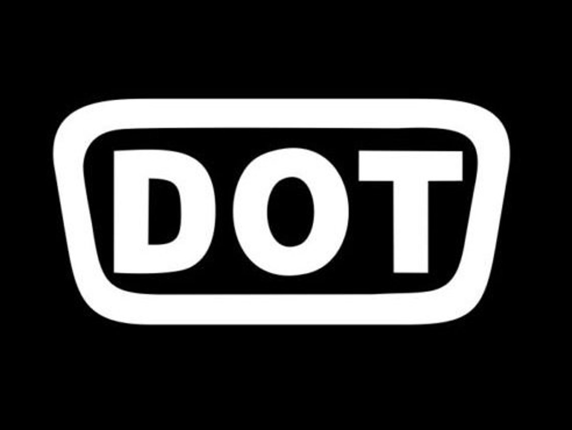 DOT Vinyl Decal Sticker Car Truck Vehicle Bumper Window Wall - Etsy