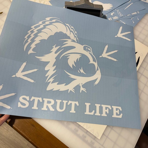 Strut Life Decal - Etsy