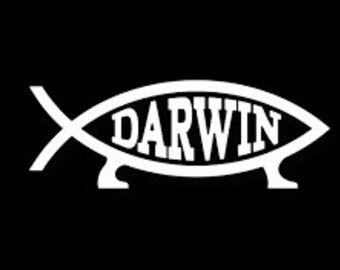 Darwin Bumper Sticker - Etsy