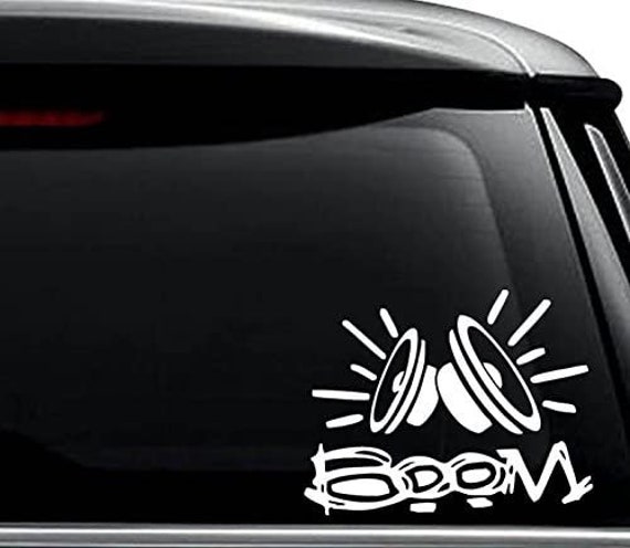 Boom Loud Speakers JDM Japanese Decal Sticker for Use on | Etsy