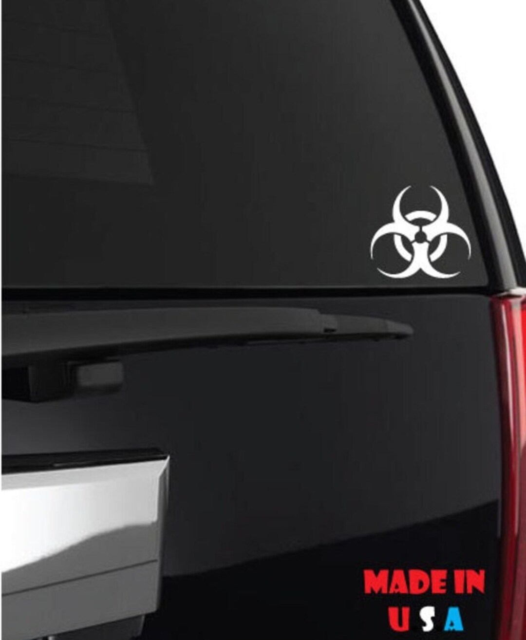 Biohazard Vinyl Decal Sticker Car Truck Vehicle Bumper Window Wall ...