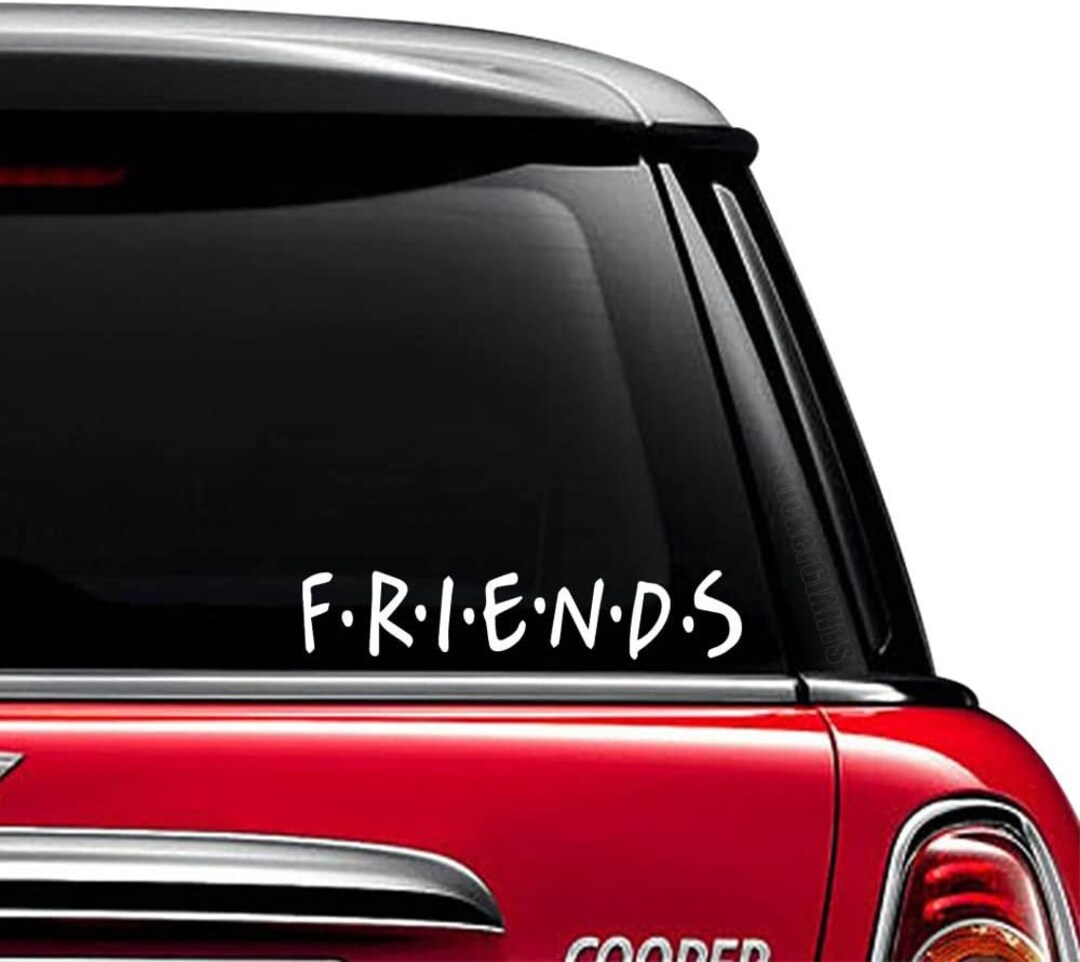 Friends TV Show Vinyl Decal Sticker for Car Truck Motorcycle Window ...