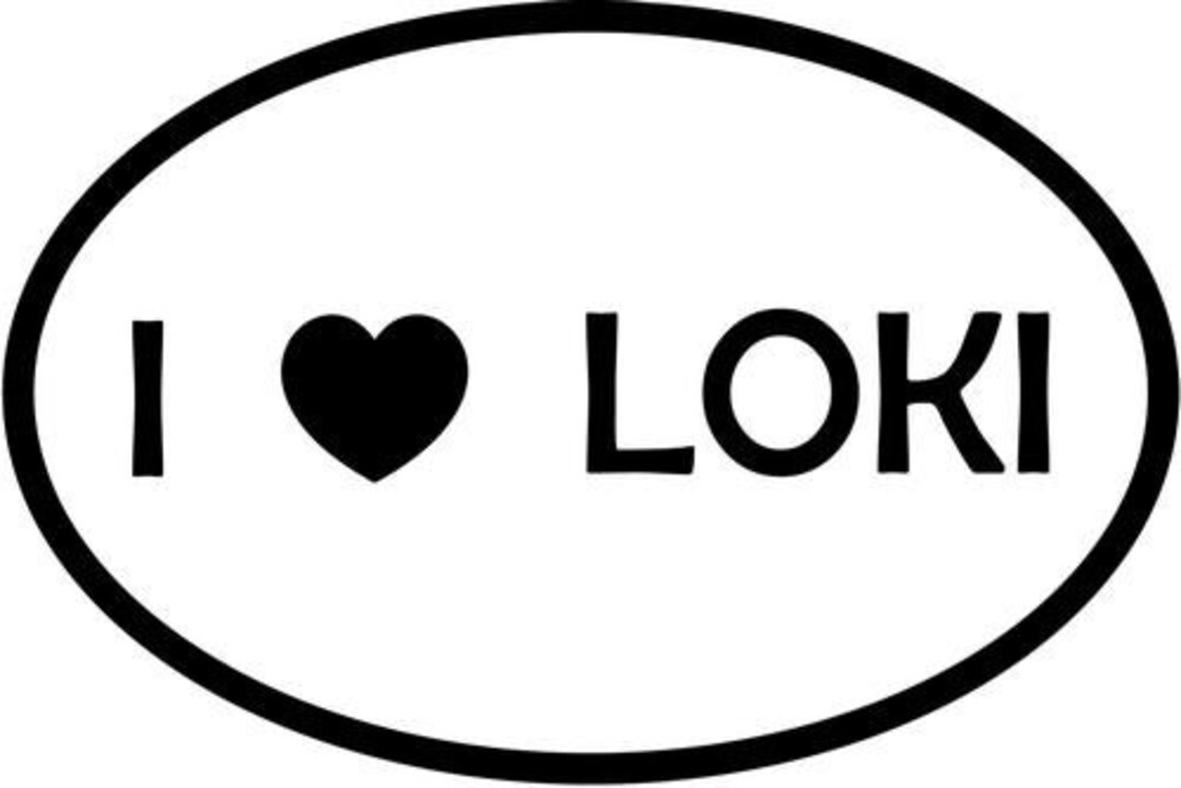 Love Loki Decal Sticker Car Truck Motorcycle Window iPad Laptop Wall ...