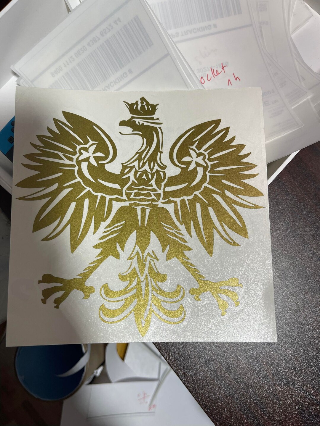 Polish Eagle Emblem Crest Decal Sticker Car Truck Motorcycle Window ...