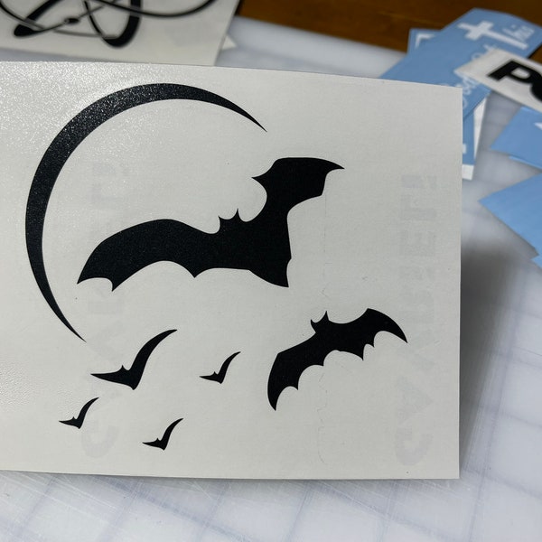 Flying Bats Car Decal - Etsy