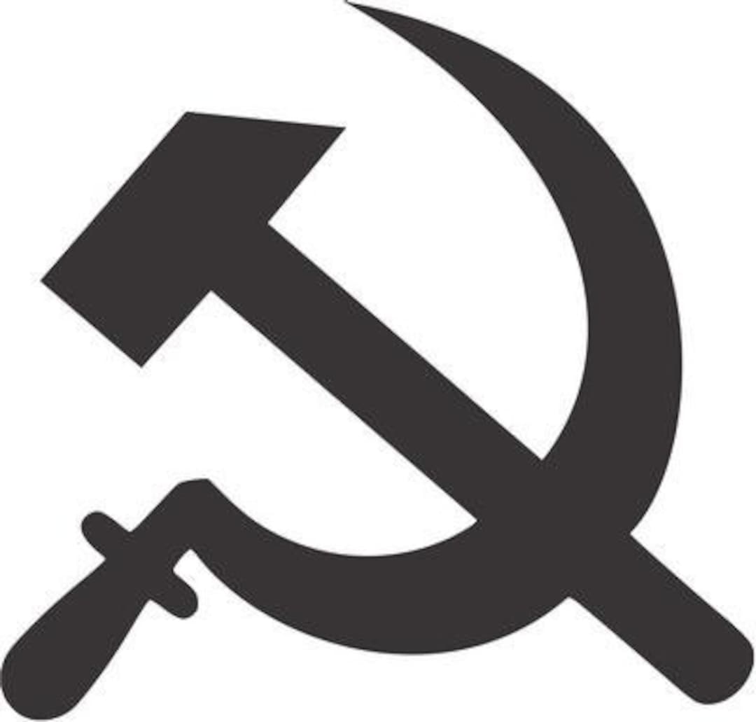 Symbolic_hammer_and_sickle_communist - Sticker Graphic - Auto, Wall ...